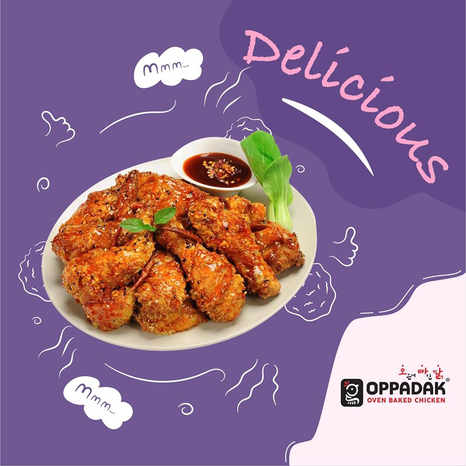 Oppadak Chicken Malaysia | Oven Baked Chicken Malaysia | Fried Chicken ...